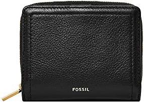 Fossil Portefeuille pour femme Logan, cuir Multifunction noir 11.1 cm L x 2.5 cm L x 8.9 cm H SL7923001
