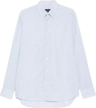 Brioni Herren, Shirts, Blau, XLGr&ouml;&szlig;e