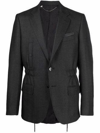 Billionaire Boys Club blazer cintré à simple boutonnage - Gris