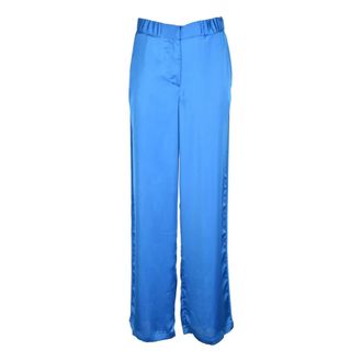 Simona Corsellini Polyester Hose - - Trousers - Damen - Blau - M