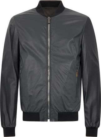 Moorer Homme, Vestes, Gris, Taille: XL Blouson Bomber Compiano