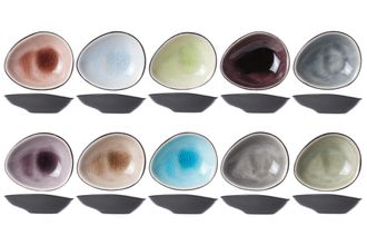 Cosy & Trendy Streetfood Festival Plate Ov 6.9x5.9cm10 Ass (10er Set)