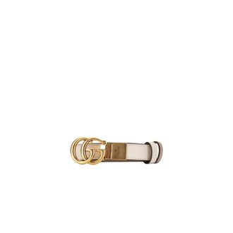 Gucci GG Motiv Lederg&uuml;rtel - - Accessories - Damen - Beige - 65 CM