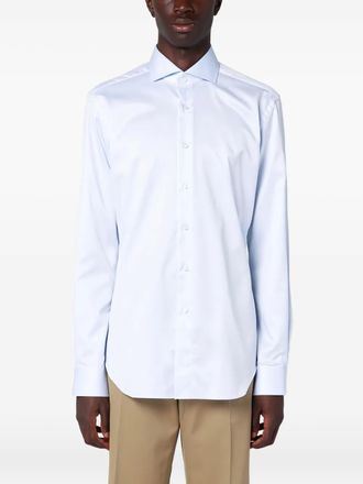 Xacus chemise en coton - Bleu