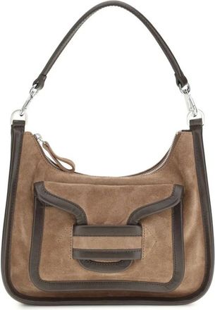 Pierre Hardy Calfskin Alpha Day Miss Schultertasche - - Bags - Damen - Braun - ONE SIZE