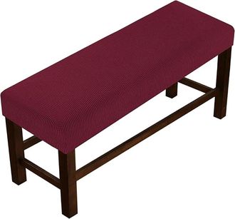 Generic wasserdichte Hockerbank Abdeckung - Universelle Bankauflage Aus Elastischem Jacquard rutschfest, Abnehmbar & Waschbar Für Wohnzimmer, Küche, Hotel Und