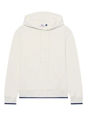 GCDS Hoodie mit Logo-Pr&auml;gung - Nude