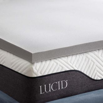 Lucid Memory Foam Matratzen Topper 140x200cm mit Bambuskohle, 5 cm dicke Matratzenauflage 140 x 200 cm