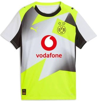 Puma Kinder Fußballtrikot BVB AWAY JERSEY REPLICA JR WITH SPONSOR