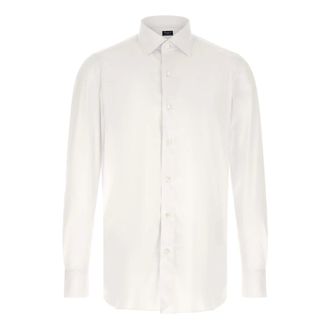 Finamore Homme, Chemises, Blanc, Taille: 3XL Napoli Shirt