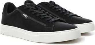 HUGO BOSS Homme Rhys_Tenn_nupu Tennis, Black, 42 EU