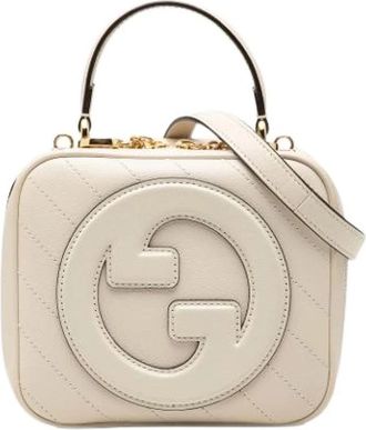 Gucci Pre-owned Mini Satchel - - Pre-owned - Damen - Wei&szlig; - ONE SIZE
