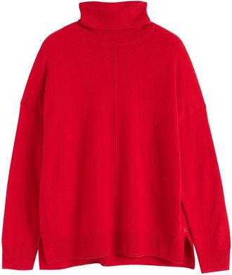 Chinti and Parker Pullover mit Rollkragen - Rot