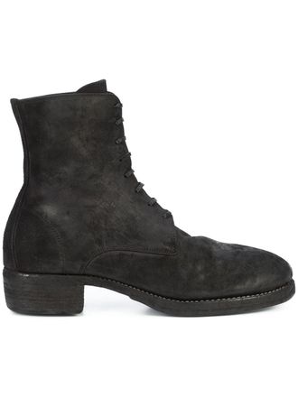 Guidi lace-up boots - Noir
