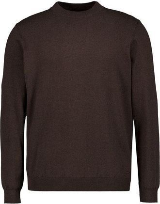 Ragman Herren Pullover braun unifarben