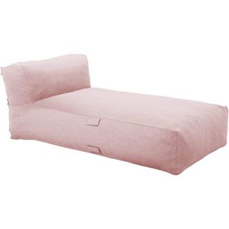 Oviala M&eacute;ridienne pour salon de jardin modulable rose poudr&eacute; - Mixi