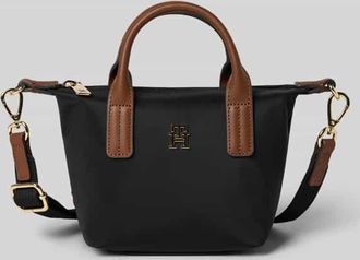 Tommy Hilfiger Henkeltasche mit Logo-Applikation aus Metall Modell POPETTE MICRO