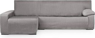 Eysa sofabezug für mini-chaiselongue mit Langer armlehne Linke Seite Vorderansicht grau Design Luz
