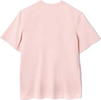 Rotate Embroidered Logo T-Shirt - Pink