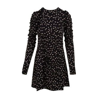 Mar De Margaritas Dora Kurzes Kleid mit Rundhalsausschnitt - - Dresses - Damen - Schwarzk - L