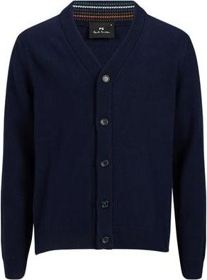 Paul Smith Cardigan droit en laine m&eacute;rinos