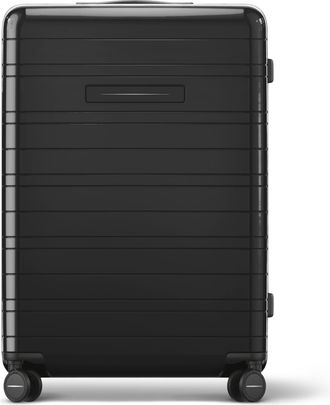 Horizn Studios H7 Essential in Glossy All Black - Check-In Luggage - 77x52x28cm - 4.7kg - Lifetime Warranty