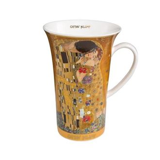 GOEBEL Tasse Adele Gustav Klimt en porcelaine avec anse Hauteur 15 cm 0,5 l