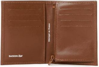 Saison 1865 Porte-carte en cuir