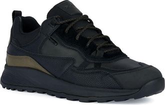Geox U TERRESTRE B ABX C Sneaker, Black/Military, 40 EU