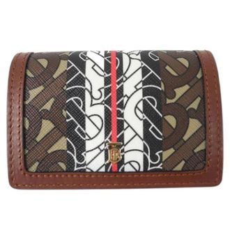 Burberry Portefeuille &agrave; cha&icirc;ne/bandouli&egrave;re Pre-owned - Femme - Pre-owned - Multicolore - Taille: ONE Size