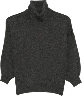 Max Mara Femme, Pulls, Gris, Taille: 40 FR Mmlbreak Col roul&eacute;