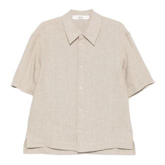 S&eacute;fr Homme, Chemises, Beige, Taille: XL Dao Shirt