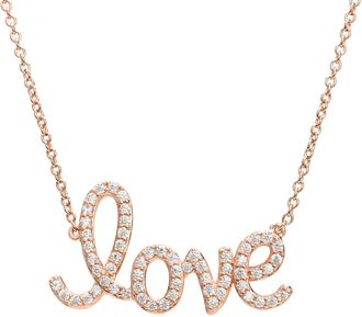 Monteverdi Damen-Halskette Schriftzugsanhänger 45cm 925 Sterling Silber rhodiniert VNAMONJ-NL-0078