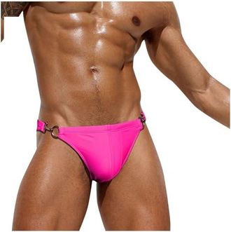 Generic 2025 Slip de Bain Sexy pour Homme Short Push up Coupe Ample Maillot hawa&iuml;en Swimwears Plage S&eacute;chage Rapide Surf Moulant Briefs d&eacute;t&eacute;