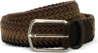 Boggi Milano ceinture à design tressé - Marron