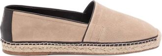 Brunello Cucinelli Homme, Chaussures, Beige, Taille: 43 EU Espadrilles en cuir