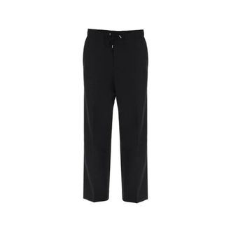 OAMC Oamc, Homme, Pantalons, Noir, Taille: L Pantalon de sport Base Noir Techno-Canvas