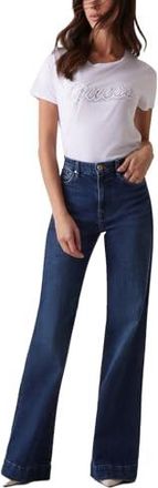 Guess T-Shirt Donna Guess Logo Pizzo Bianco ES25GU63 W5RI08K9RM1 M