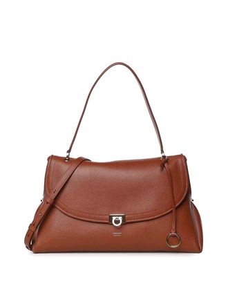 Ferragamo Sac Port&eacute; &Eacute;paule - Marron