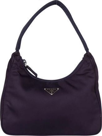 Prada Crossbody Bags - Prada Purple Nylon Triangle Vintage Re-Editon Hand - Gr. unisize - in Orange - f&uuml;r Damen
