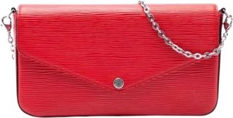 Louis Vuitton Pre-owned Pochette Felicie - Femme - Pre-owned - Rouge - Taille: ONE Size