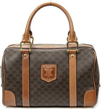 Celine Crossbody Bags - Vintage Mini Boston - Gr. unisize - in Braun - f&uuml;r Damen