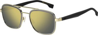 HUGO BOSS Sonnenbrillen HUGO BOSS BOSS 1486/S 2F7 GOLD GREY 54/21/145 Herren