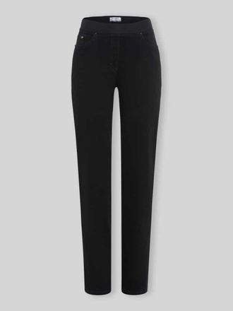 Raphaela by Brax Schmale Hose aus Baumwoll-Mix Modell PAMINA