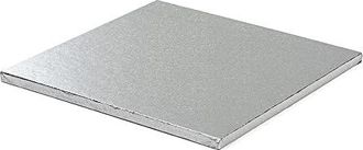 Decora 0931198 CAKEBOARD Silver Ø 18 X H 1,2 cm/7