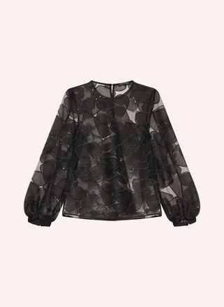 Luisa Cerano Luisa Cerano Blusenshirt Mit Pailletten schwarz