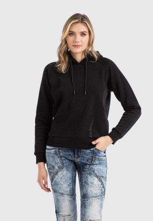 Cipo & Baxx Hoodie HOODIE SWEATSHIRT (1-tlg) modisch und komfortabel