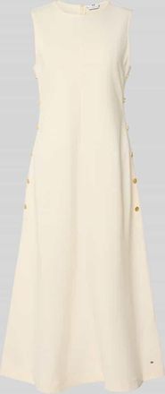 Tommy Hilfiger Tailliertes Etuikleid aus Baumwoll-Mix