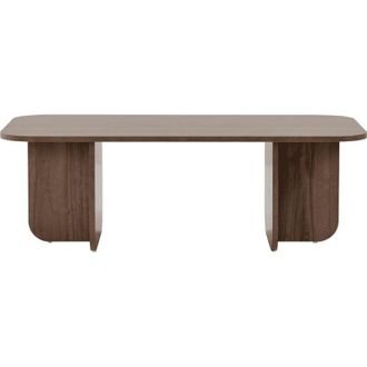 Calicosy Table basse rectangulaire avec plateau aux bords arrondis L120 cm - BECAJ