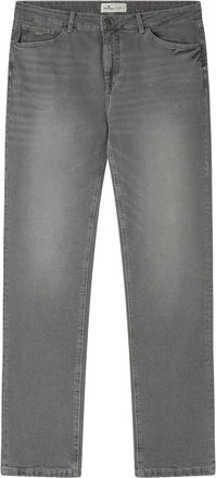 Springfield Herren Slim Denim 5 Medium Grey Trousers, grau, 38